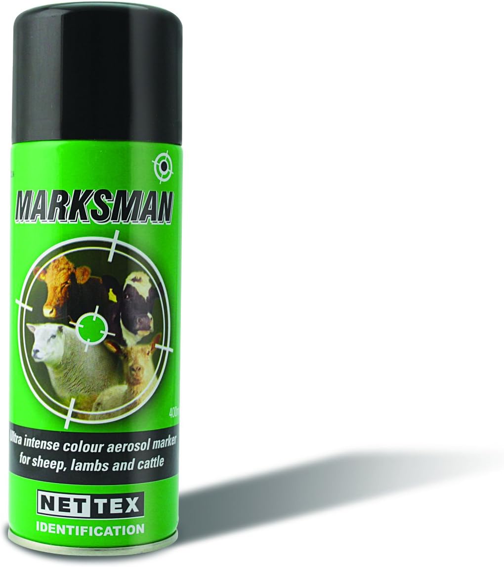 Nettex Marksman Marking Aerosol For Sheep & Lambs 400ml - Green ...
