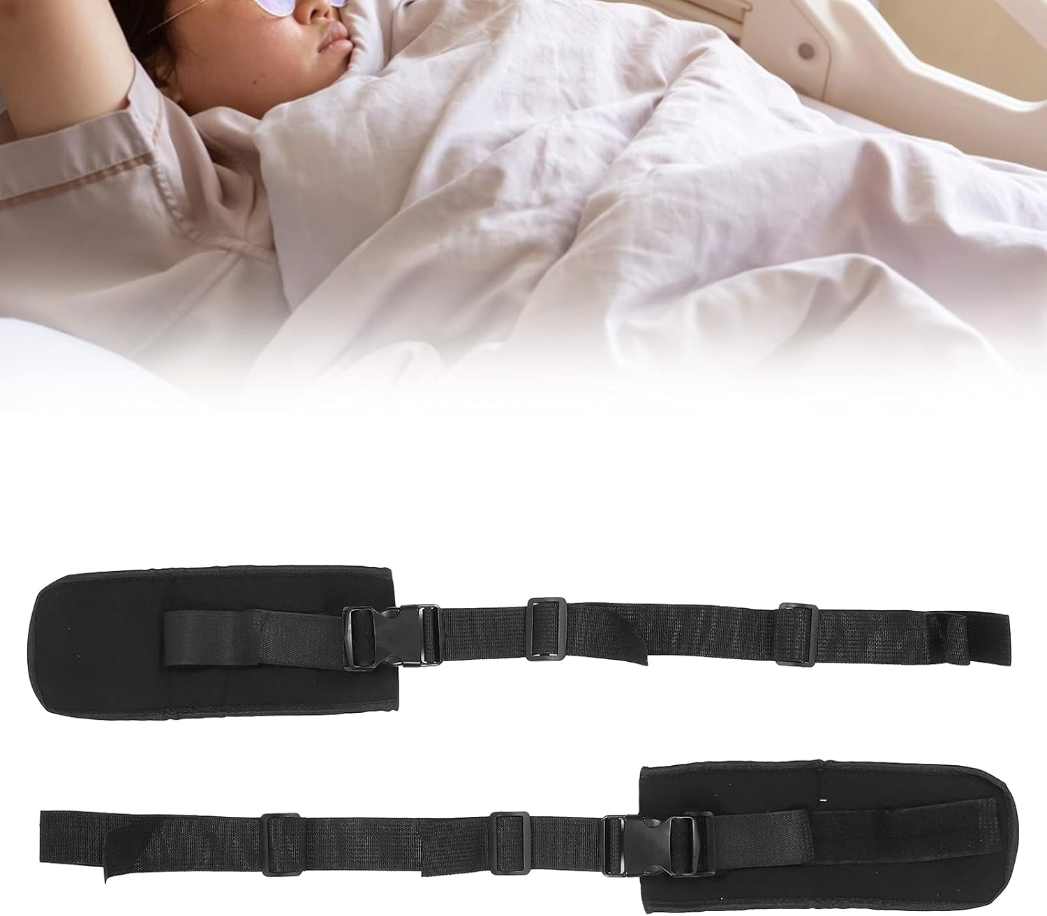 01 02 015 Patient Restraints Holders, Bed Restraints Straps One Pair ...