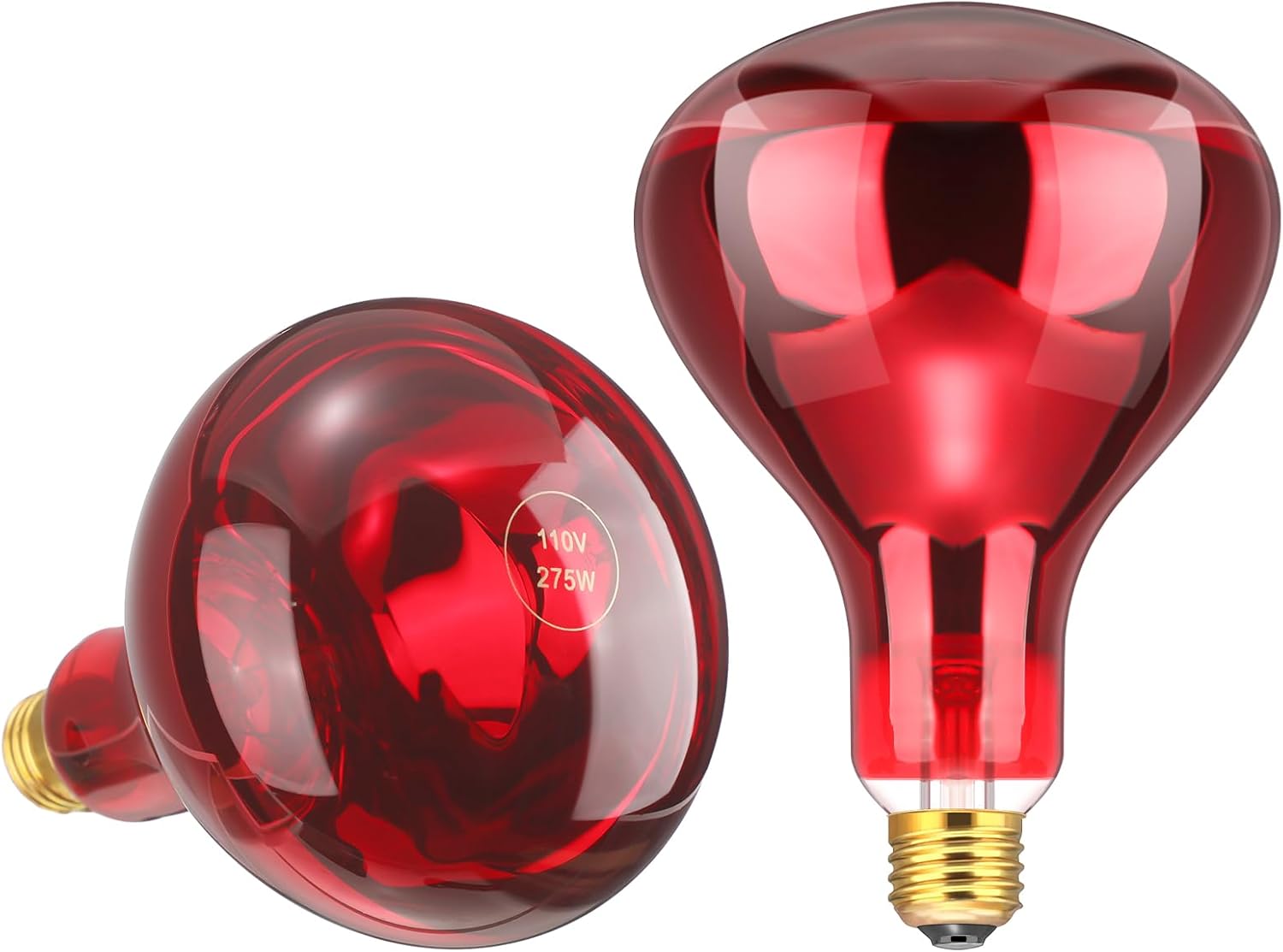 Amazon.com: Tujoe 2 Pcs Near Infrared Light Bulbs 275w Heat Lamps Bulbs ...