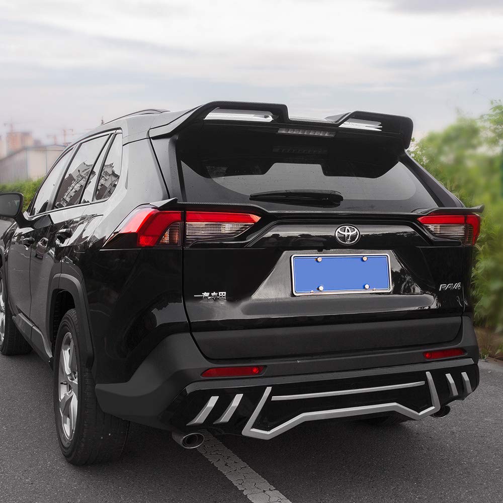 Bomely Fit Rav4 Rear Spoiler Wing Lip Trunk Spoiler Li...B08FDC3TH1 ...