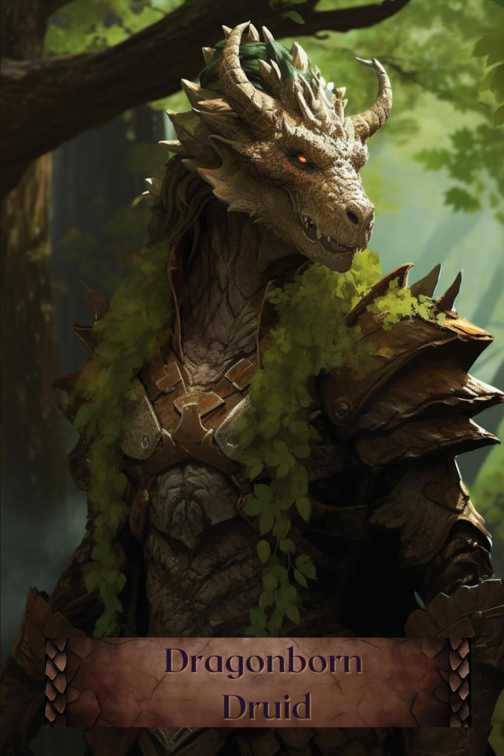 Dragonborn Druid: Campaign Journal for 5e: Books, Laureate, Psiclone ...