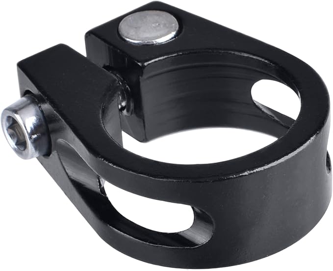 Amazon.com : Azarxis Bike Seat Post Clamp Aluminum Alloy Quick Release ...