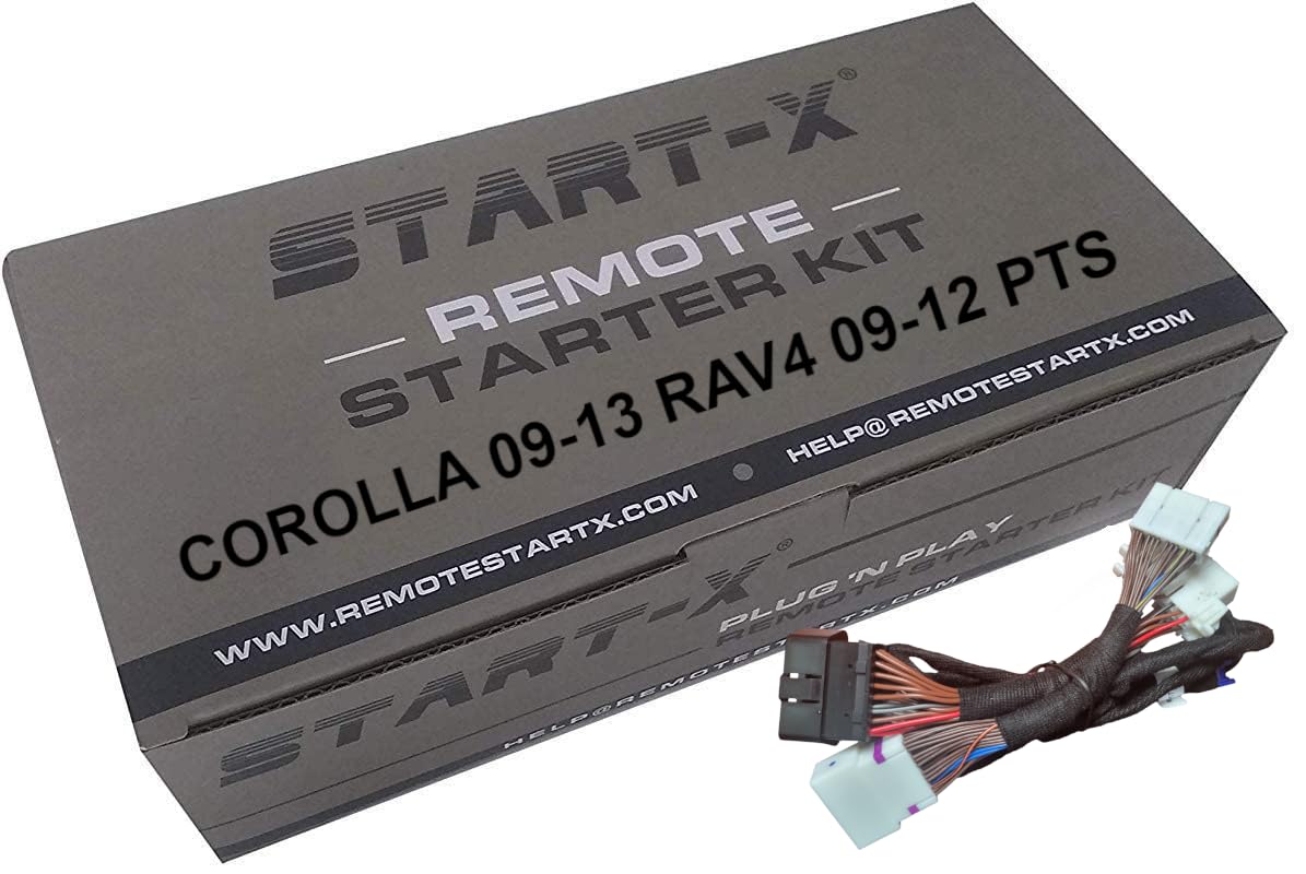 Start-X Remote Starter Kit for Corolla 2009-2013, and Rav4 2009-2012 ...