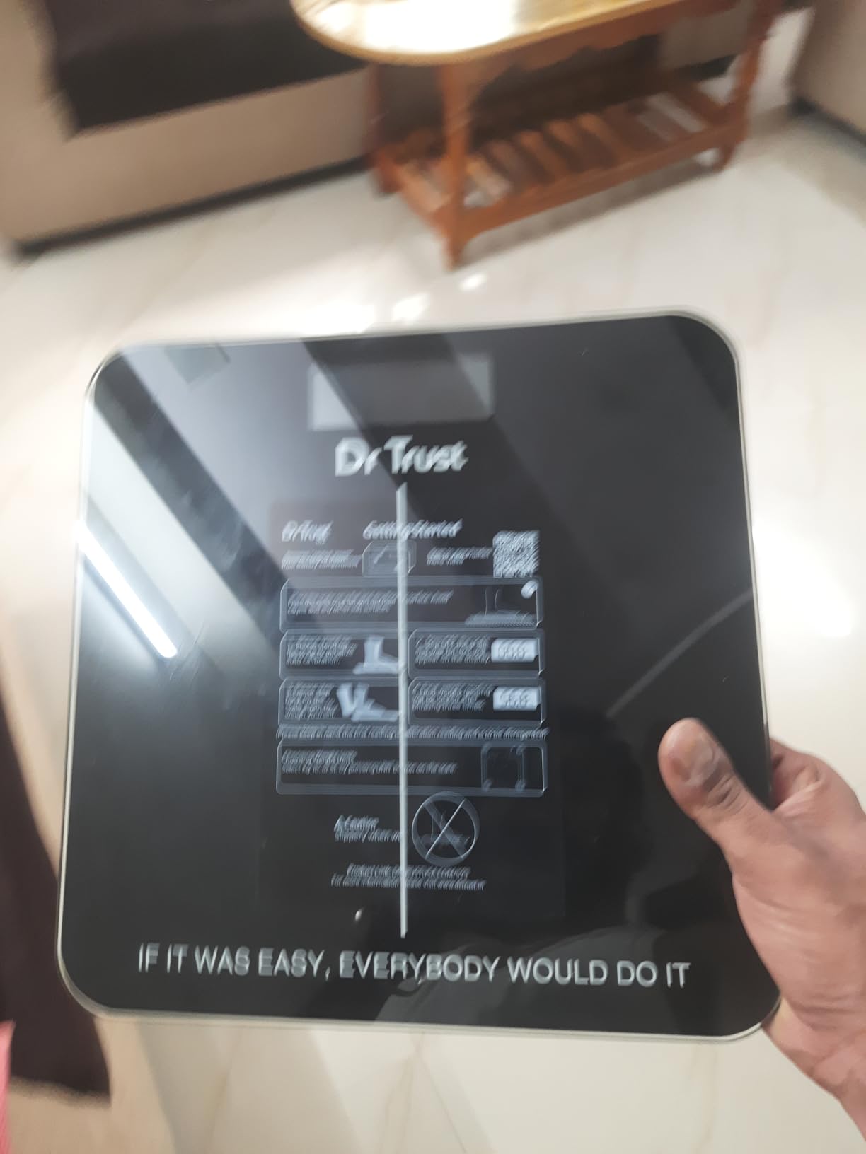 Dr Trust USA Inspire Personal Digital Electronic Weight Machine For ...