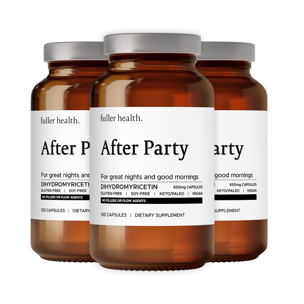 Amazon.com: Fuller Health After Party, Dihydromyricetin Supplement ...