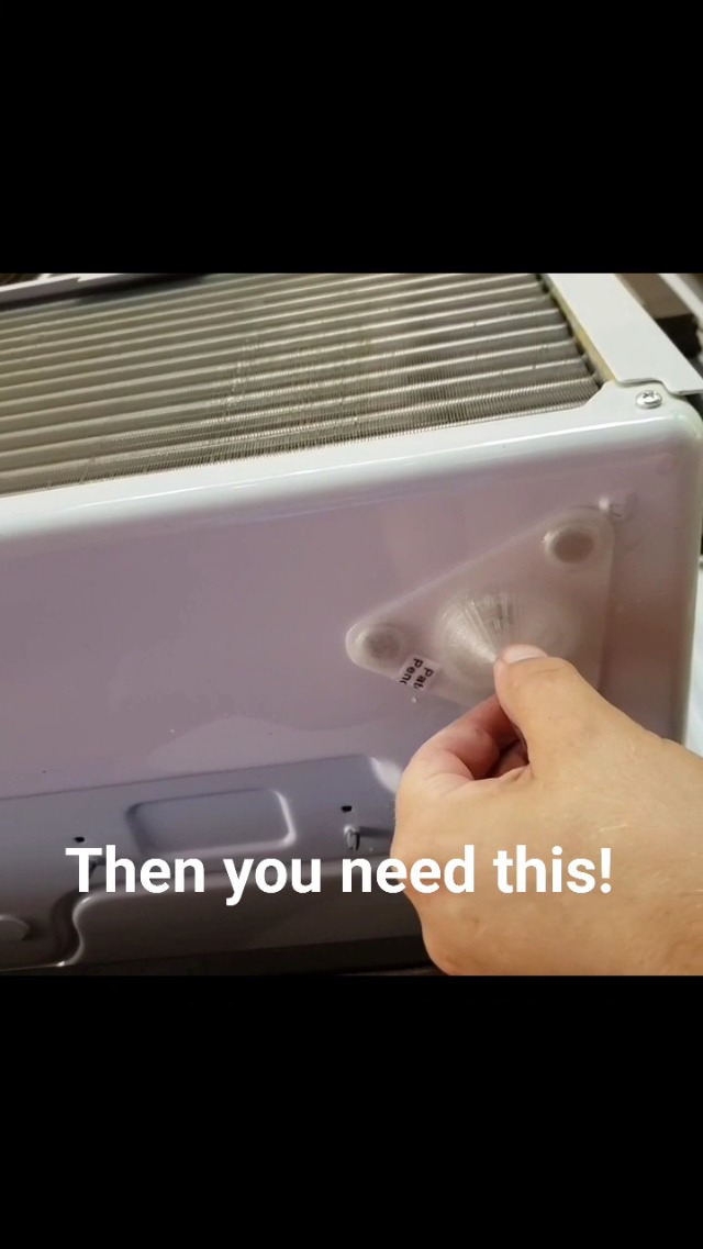Watch The world's first Magnetic Window Air Conditioner Drain Kit! on ...