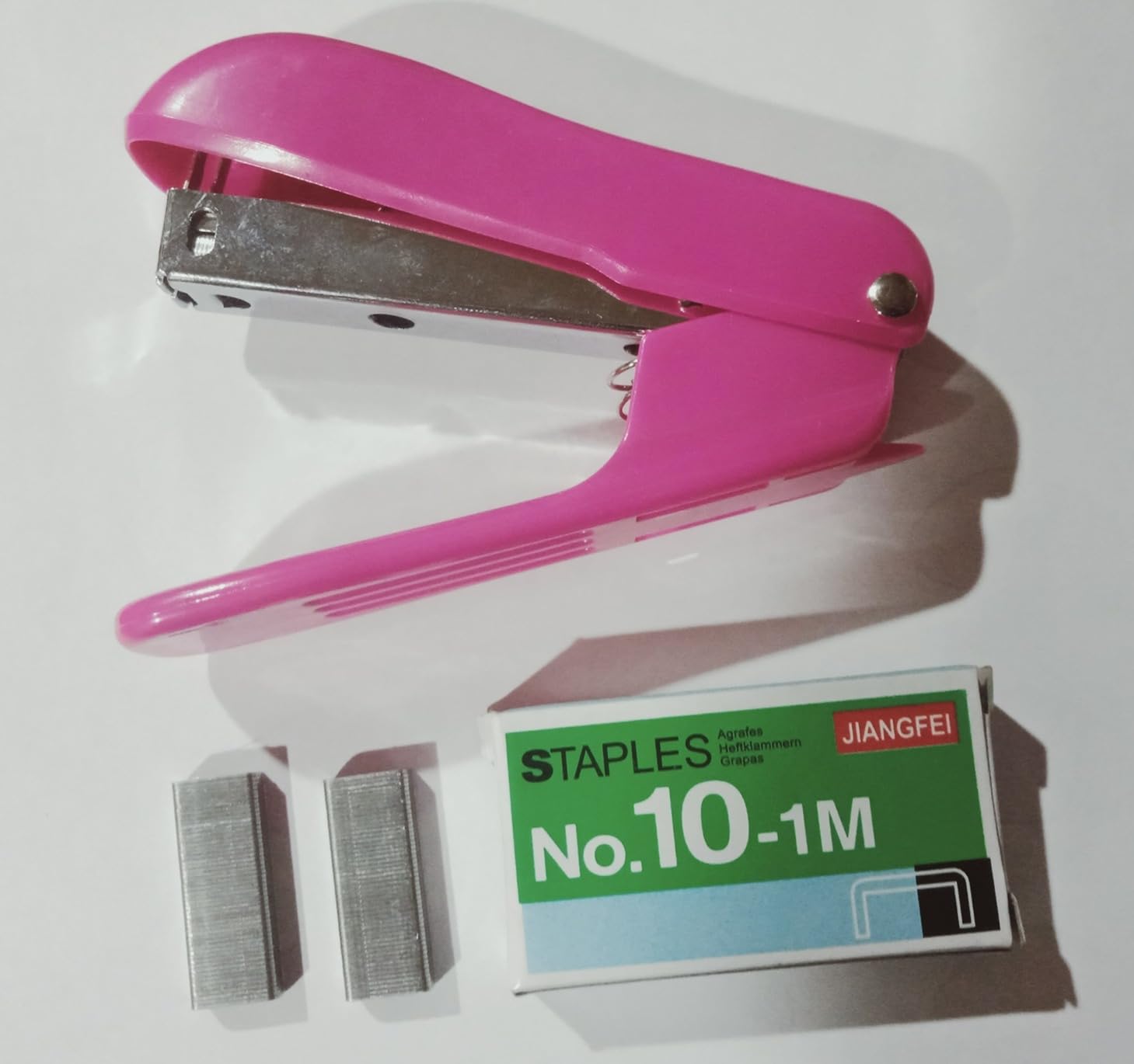 Premier Stationery Baishun Office Stapler - Durable Metal Staplers with ...