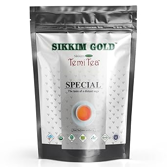 SIKKIM GOLD-BLACK TEA | SIKKIM ORGANIC TEMI TEA| 200 GMS | AUTHENTIC ...