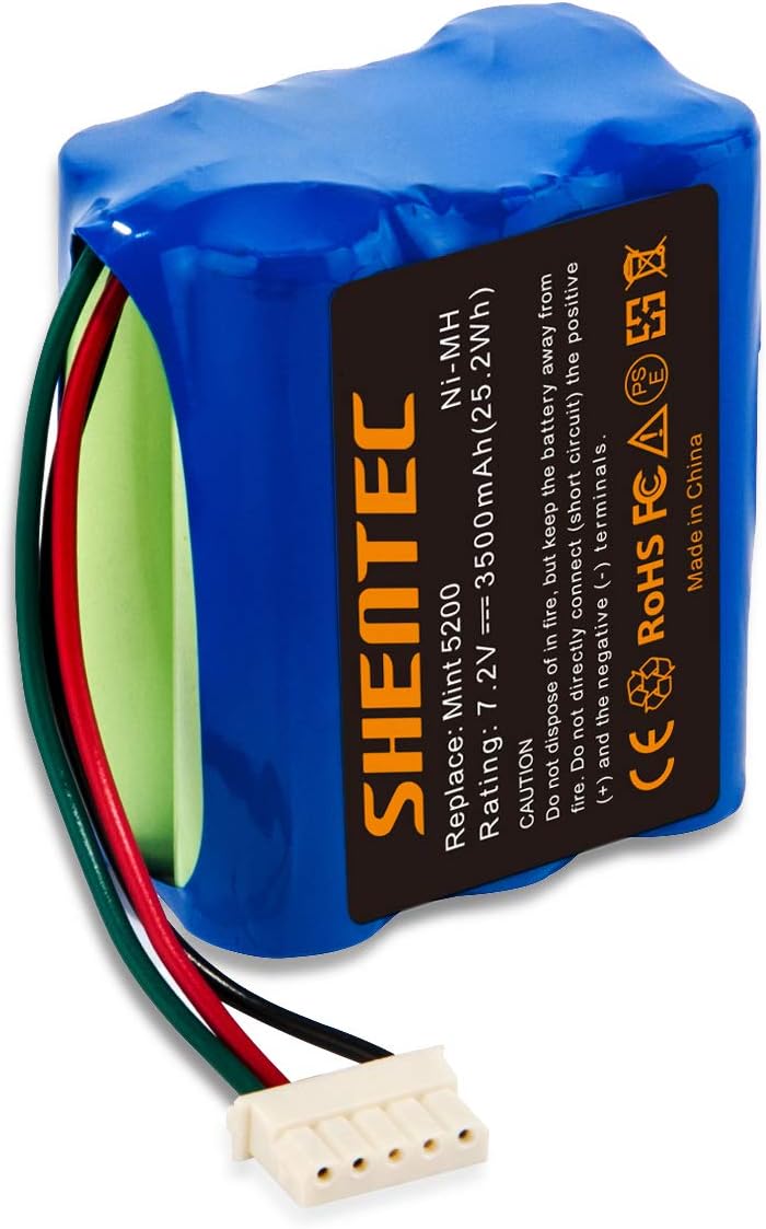 Amazon.com: Batmax 3000mAh Ni-MH Battery Compatible with iRobot Braava ...