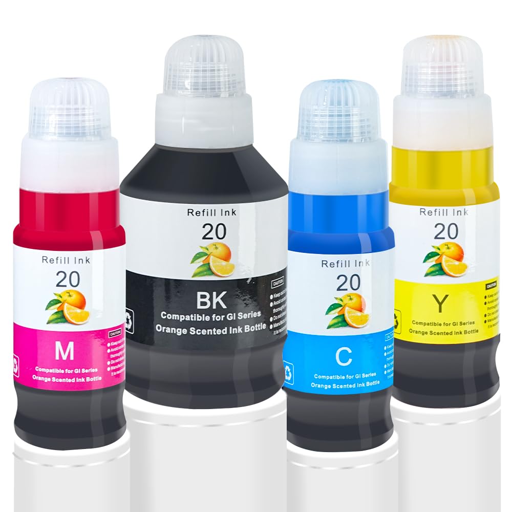 Amazon.com: BEHAVE Orange Scented Ink fit for Canon PIXMA G6020 G7020 ...