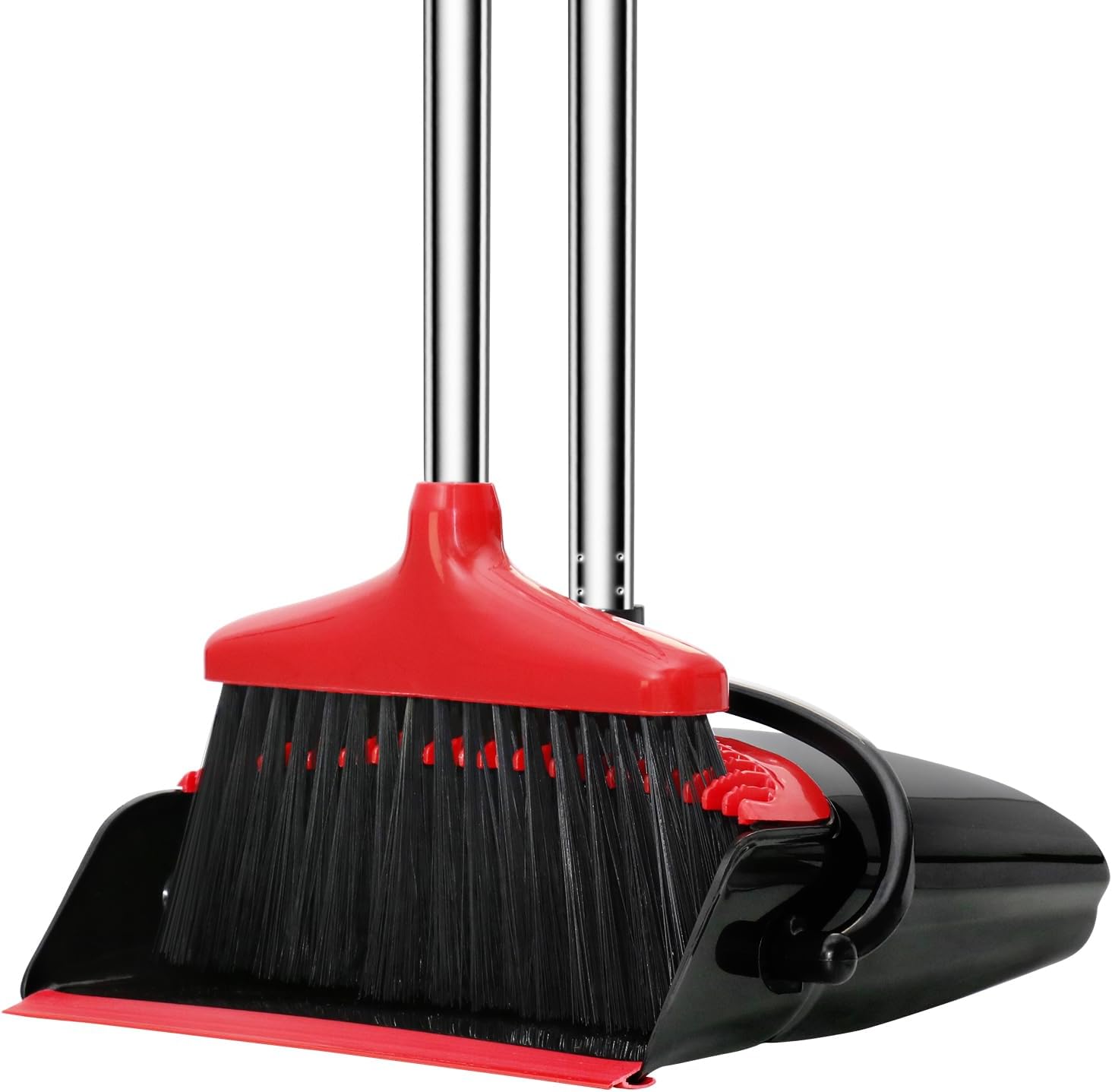 Amazon.com: Broom and Dust pan with 52Inch Long Extendable Handle,Broom ...