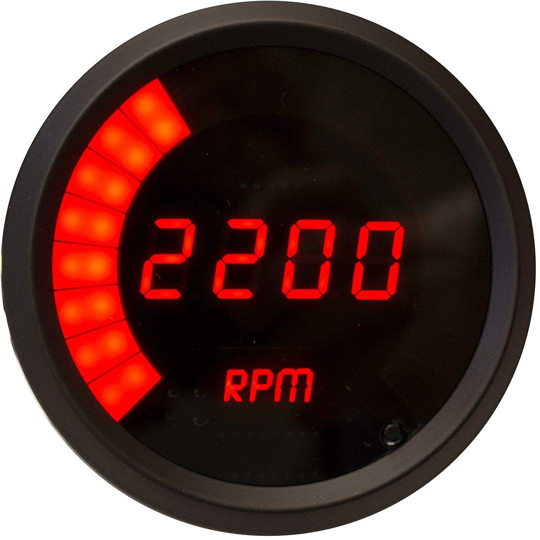 Amazon.com: Intellitronix Red LED Digital Tachometer : Automotive