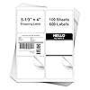 Amazon.com : Avery Printable Shipping Labels with Sure Feed, 3" x 3.75 ...