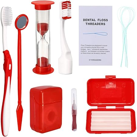 Amazon.com : HRASY Portable Orthodontic Oral Care Kit for Braces ...