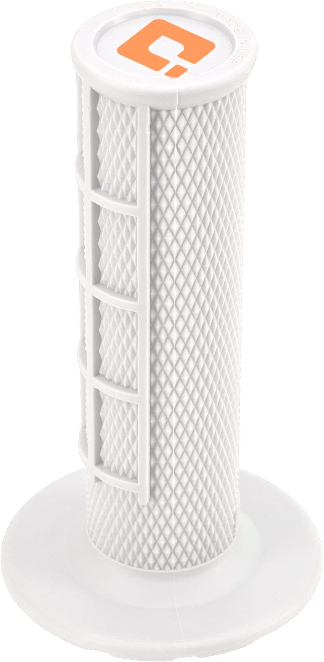 Amazon.com: Odi Motocross Pro Compound Half-Waffle Grips (White ...