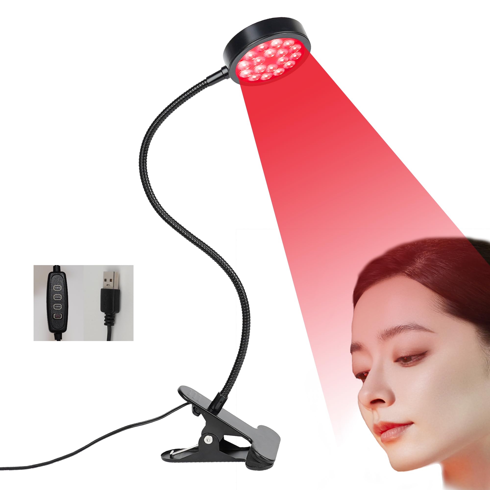 Amazon.com: Red Light Therapy - for Face and Body Infrared Light ...