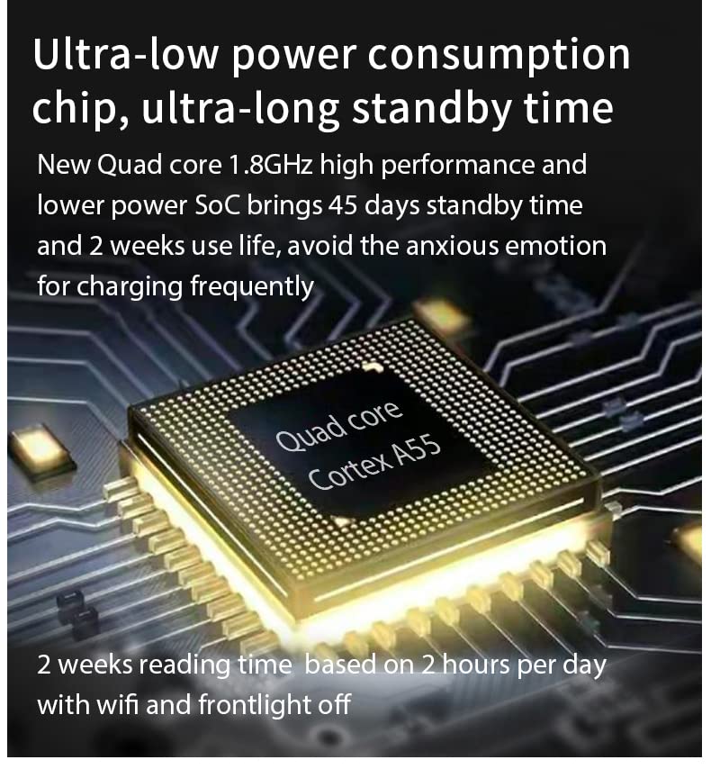 MEEBOOK P78 Pro E-Reader, 2022 New 7.8" Eink Carta Touchscreen, Built ...