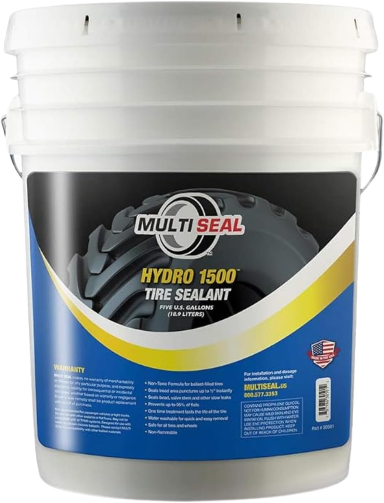 Amazon.com: LiquiTube Permanent Premium Tire Sealant (1 Gallon) / 1220 ...