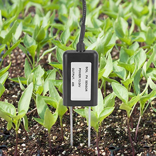 Soil PH Meter, RS485 Waterproof Digital Garden Greenhouse PH Sensor ...