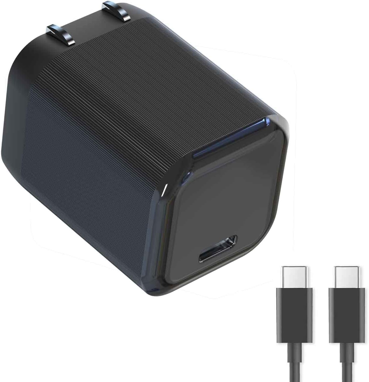 Amazon.com: 30W USB C GaN Charger, Sisyphy Super Mini Fast Charger [GaN ...