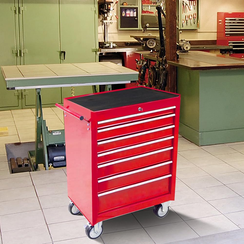 Snapklik.com : HPDMC Rolling Garage Workshop Tool Organizer 6 Drawer ...