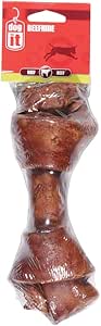 Amazon.com : Dogit Rawhide Beef Bone, 7 To 8-Inch : Pet Rawhide Treat ...