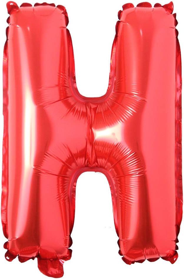 Amazon.com: 16" inch Single Red Alphabet Letter number Balloons ...