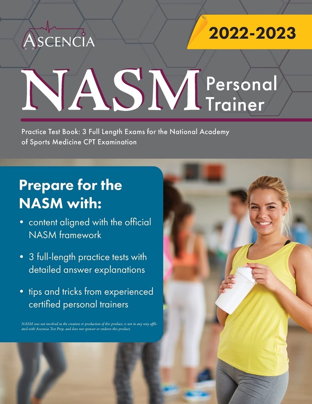 NASM Personal Training Practice Test Book: 3 Full Length Exams for the ...