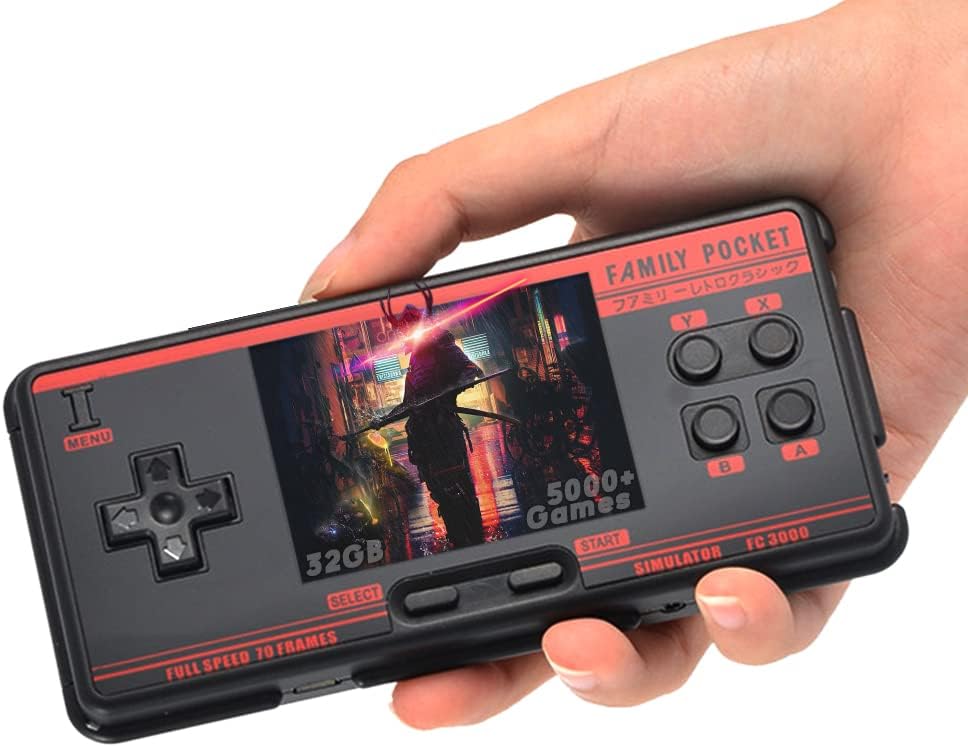 Buy FC3000 Handheld Game Console 2.8 inch Portable Retro Video Games ...
