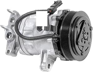 Amazon.co.jp: SD7H15 AC AC Air Conditioner Compressor Compatible with 4335C 55037466 55037466AE ...