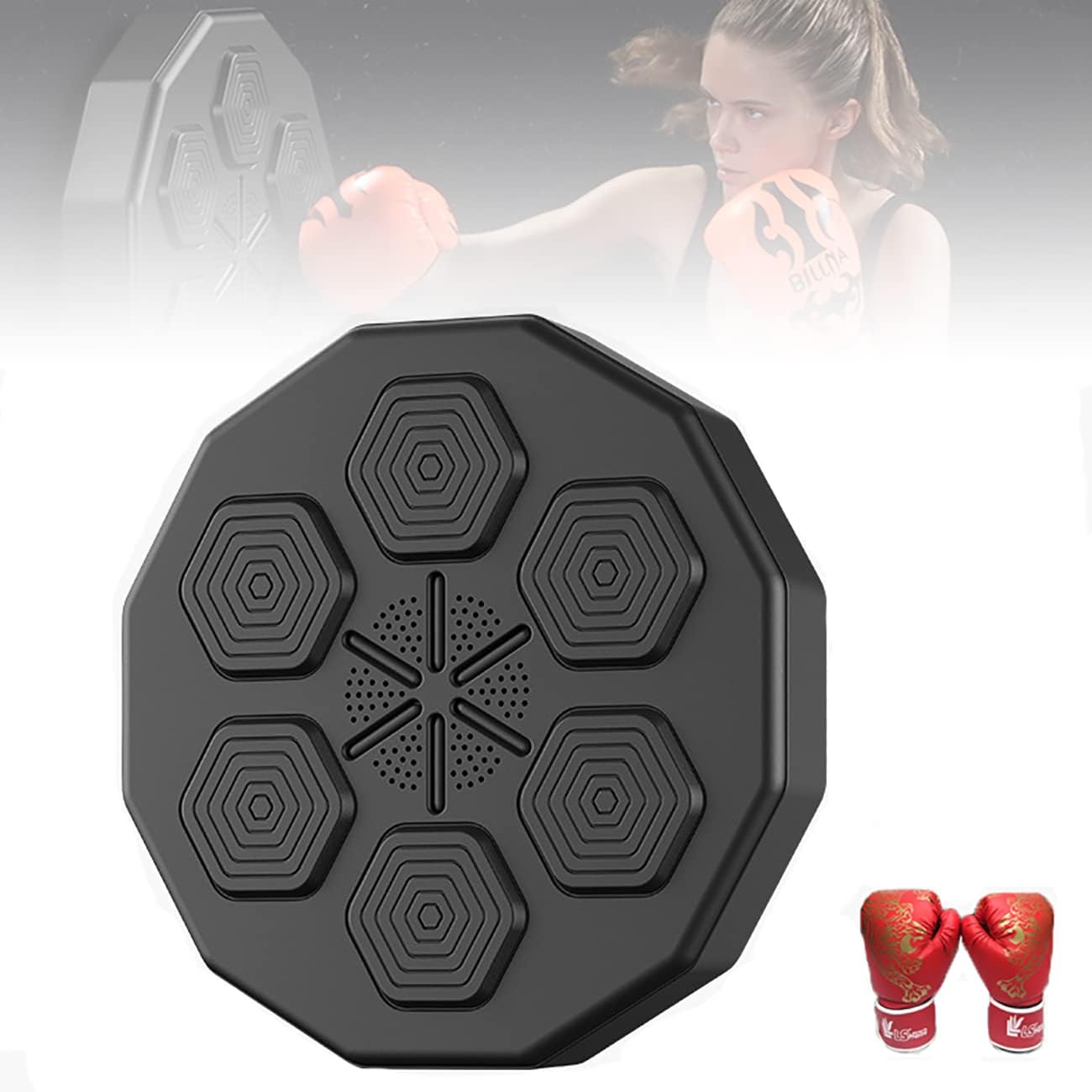 KAWAAI Music Boxing Machine Wall, lectronic Boxing Wall Target Boxing ...