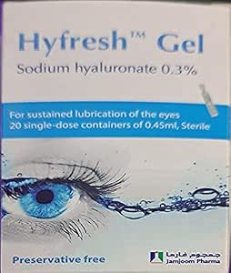 HYFRESH GEL 0.3% 20 SINGLE-DOSE 0.45 ML : Buy Online at Best Price in ...