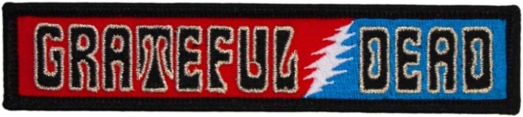 Amazon.com: Sixties Themed Grateful Dead Band Logo Patch Rock ...