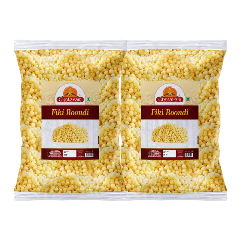 Ghotaram Fiki Boondi | Raita Boondi Snacks | Plain Boondi Nugrey ...