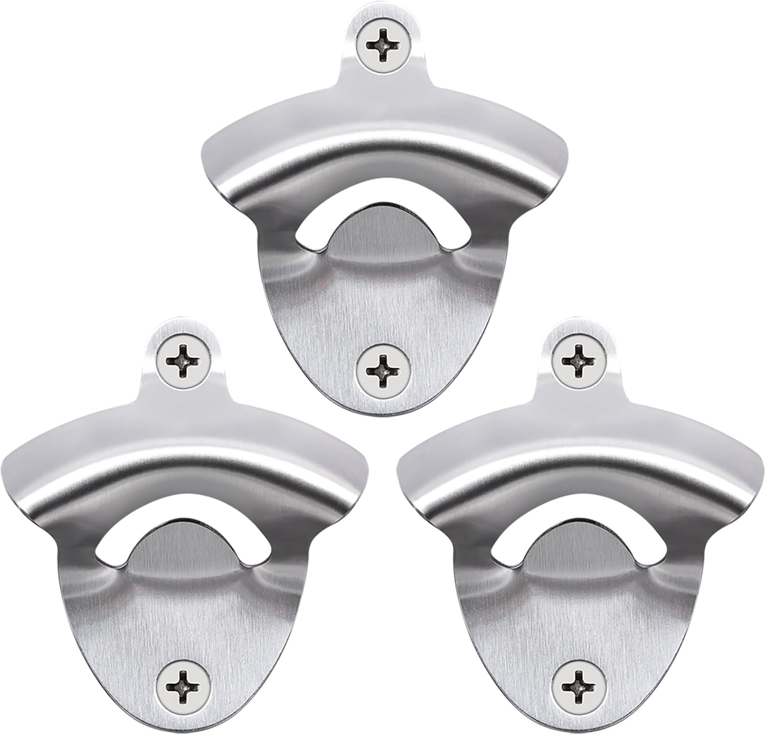 Amazon.com: HAIICEN Stainless Steel Bottle Cap Opener Wall Mounted Beer ...