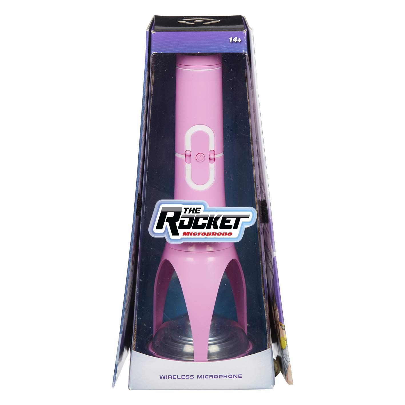 Rocket Wireless Singing Machine 51014 Rocket Microphone, Pink : Amazon ...