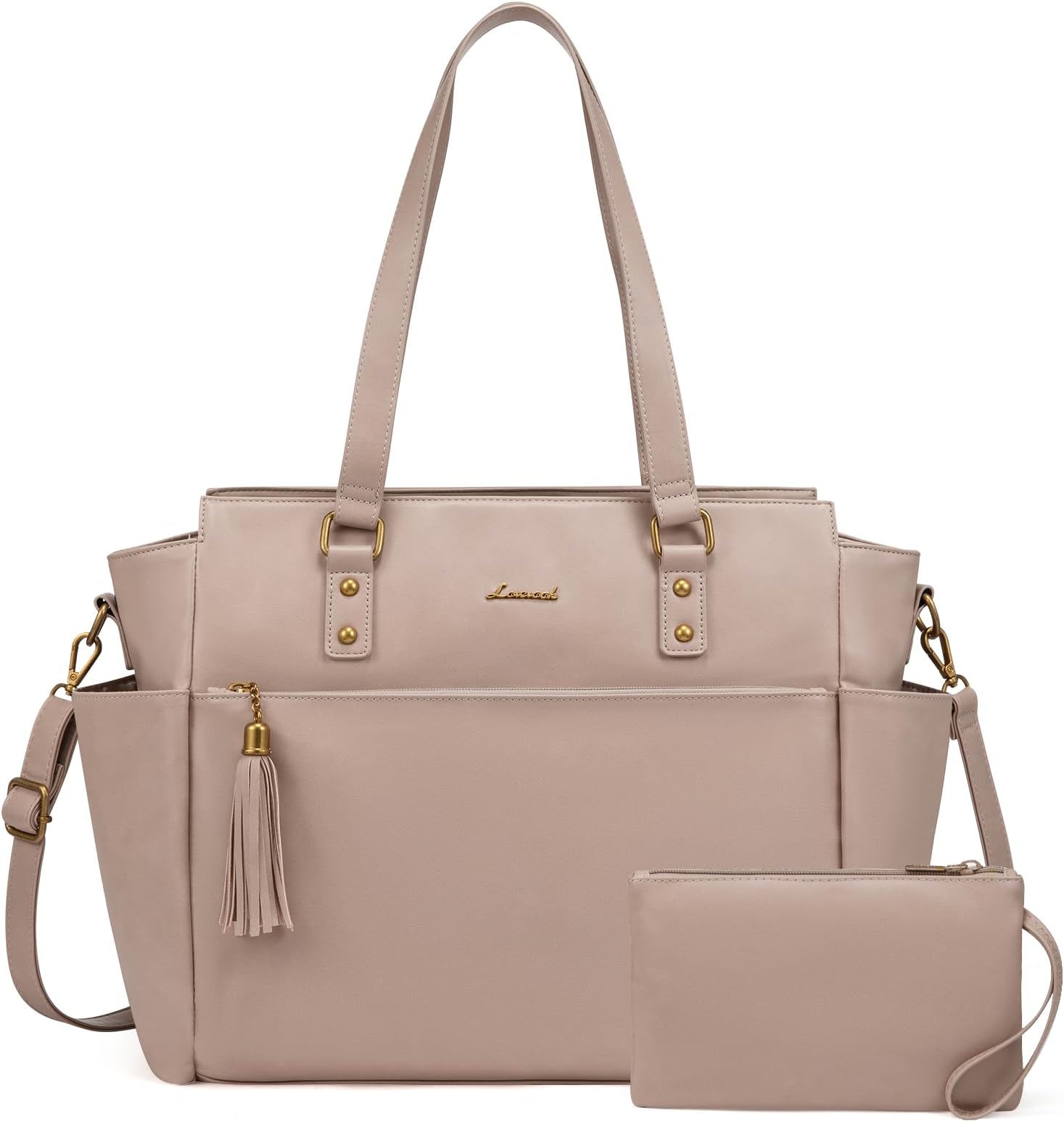 Amazon.com: LOVEVOOK Laptop Tote Bag for Women 15.6 Inch Vintage ...