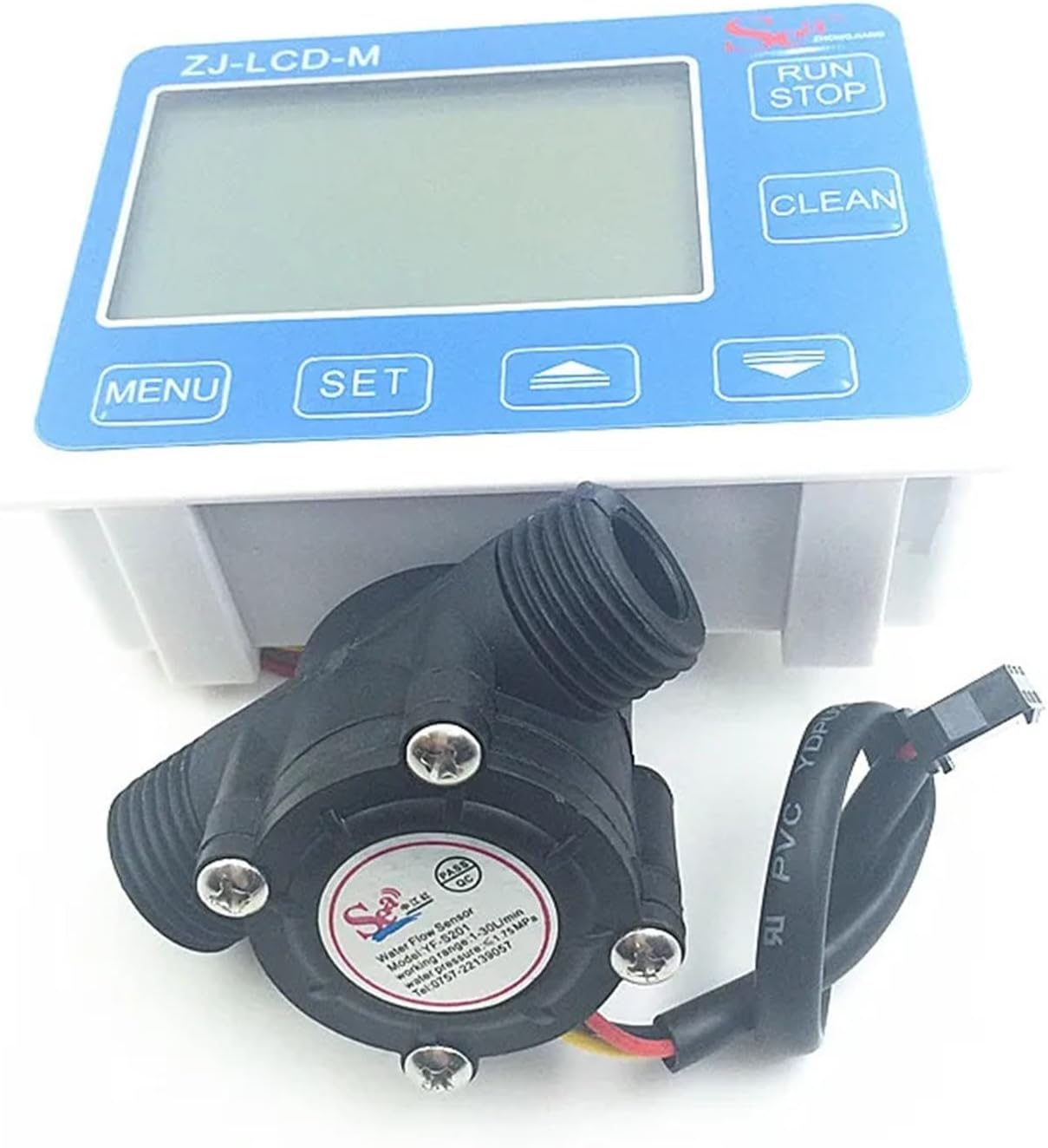 Amazon.com: YF-S201 G1/2 Water Flow Meter Sensor Flowmeter Caudalimetr ...