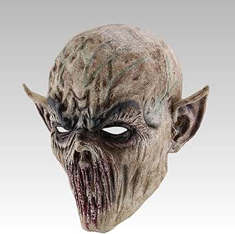 Amazon.com: Mrxxjz Scary Realistic Halloween Mask for Adults - Alien ...