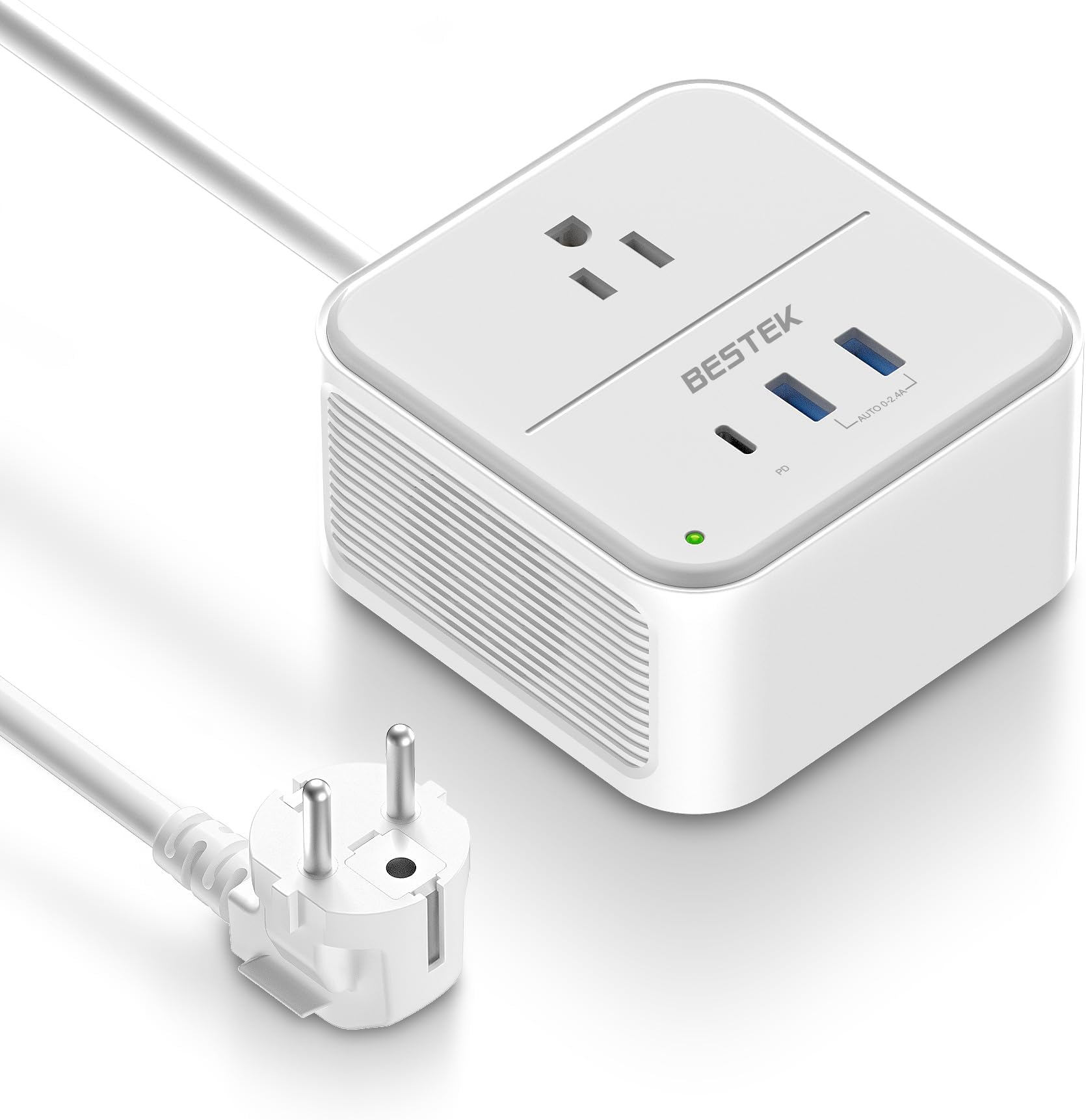 Amazon.com: BESTEK 2000W Voltage Converter US to Europe 220V to 110V ...