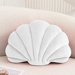 Amazon.com: XIAIJIA Seashell Decorative Pillow Shell Shaped Throw ...