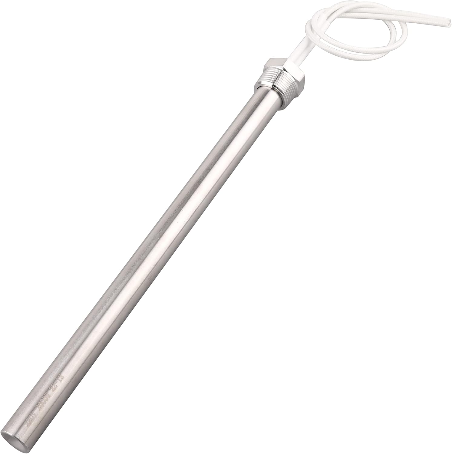 DERNORD 220V 2000W Heizpatrone mit 3/4 Zoll 26.44MM Flansch Mehrzweck ...