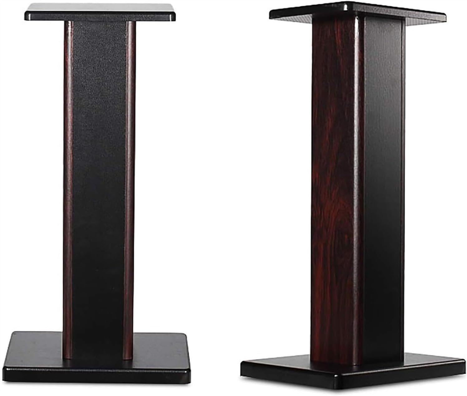 Speaker Stand Studio Monitor Stand 2-Pack Wood Grain For Surround Sound ...