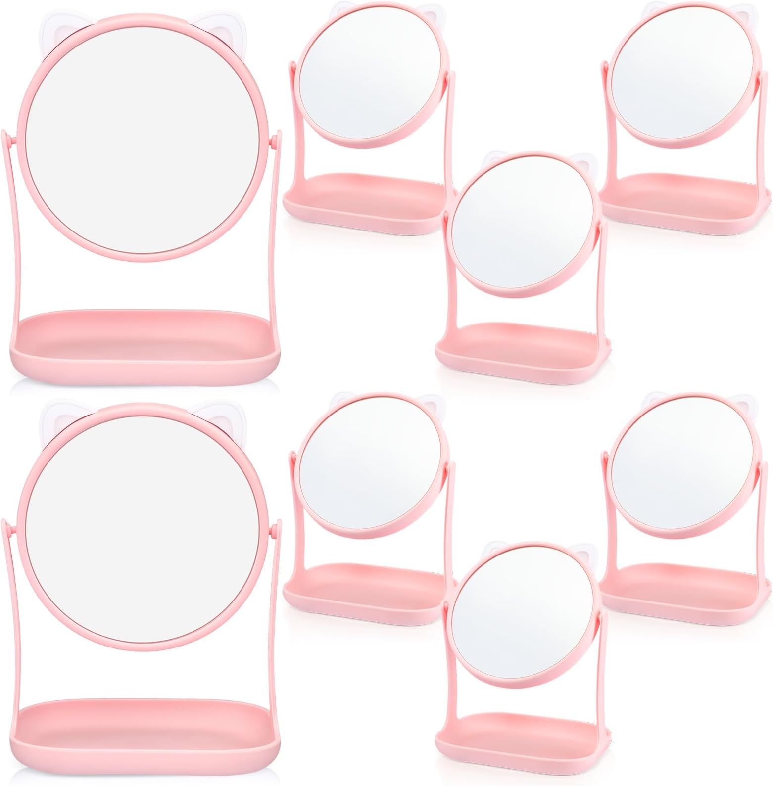 Amazon.com : DoubleFill 6 Pcs Spa Party Mirror Spa Party Supplies ...