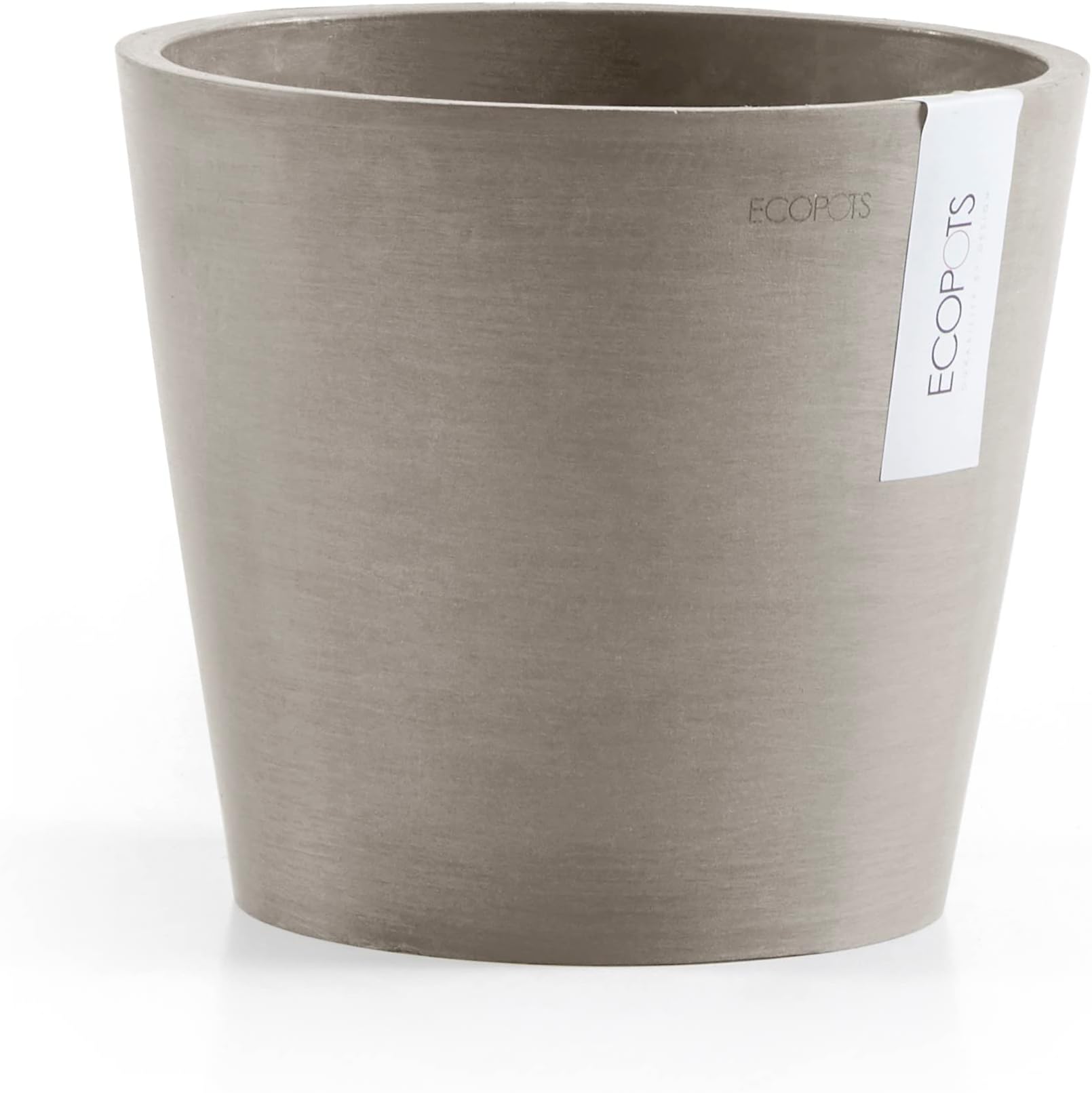 Amazon.com: Ecopots Amsterdam Durable Indoor/Outdoor Modern Round ...