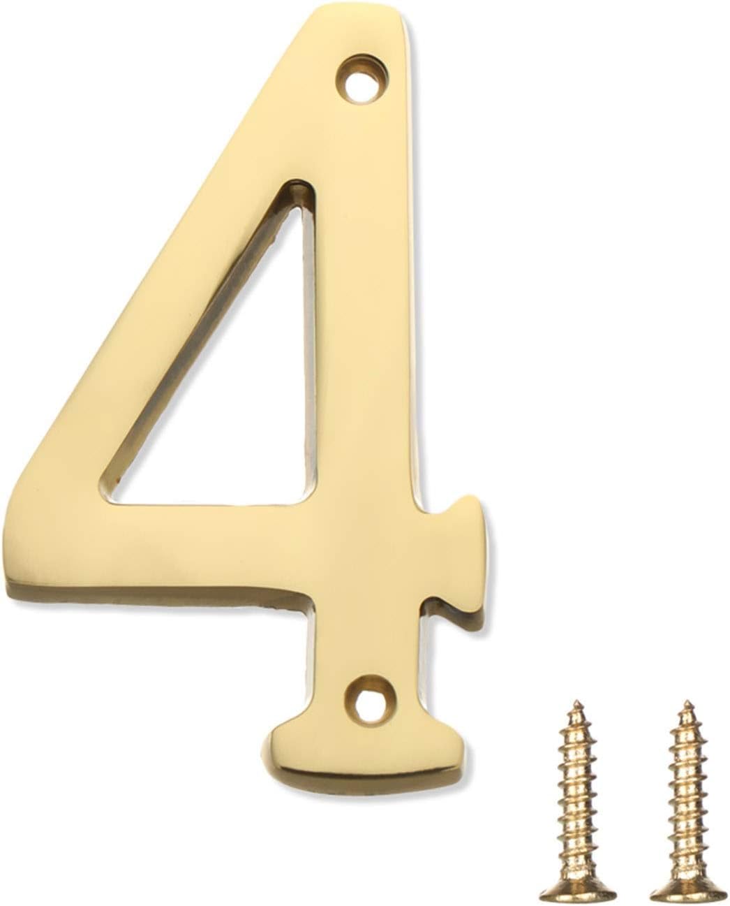 Amazon.com: IINSSDJ 3D Floating House Numbers, 4”/101mm Modern Style ...