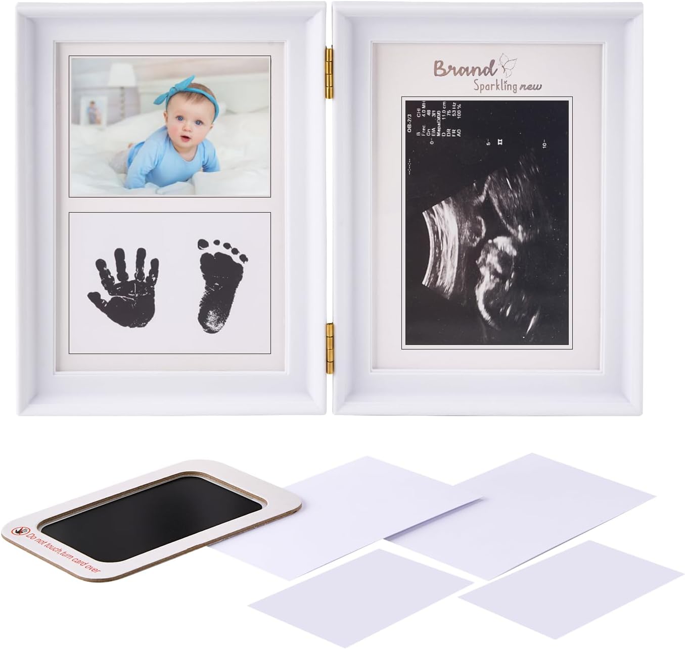 Amazon.com : Bubzi Co Baby Footprint Kit, Baby Foot and Hand Print Kit ...