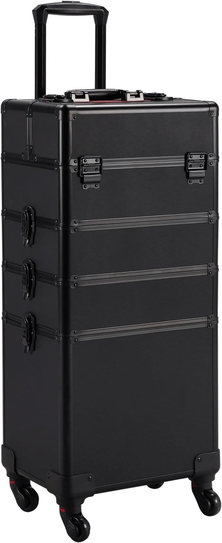 Amazon.com : Yaheetech 4 in 1 Professional Makeup Train Case Aluminum ...