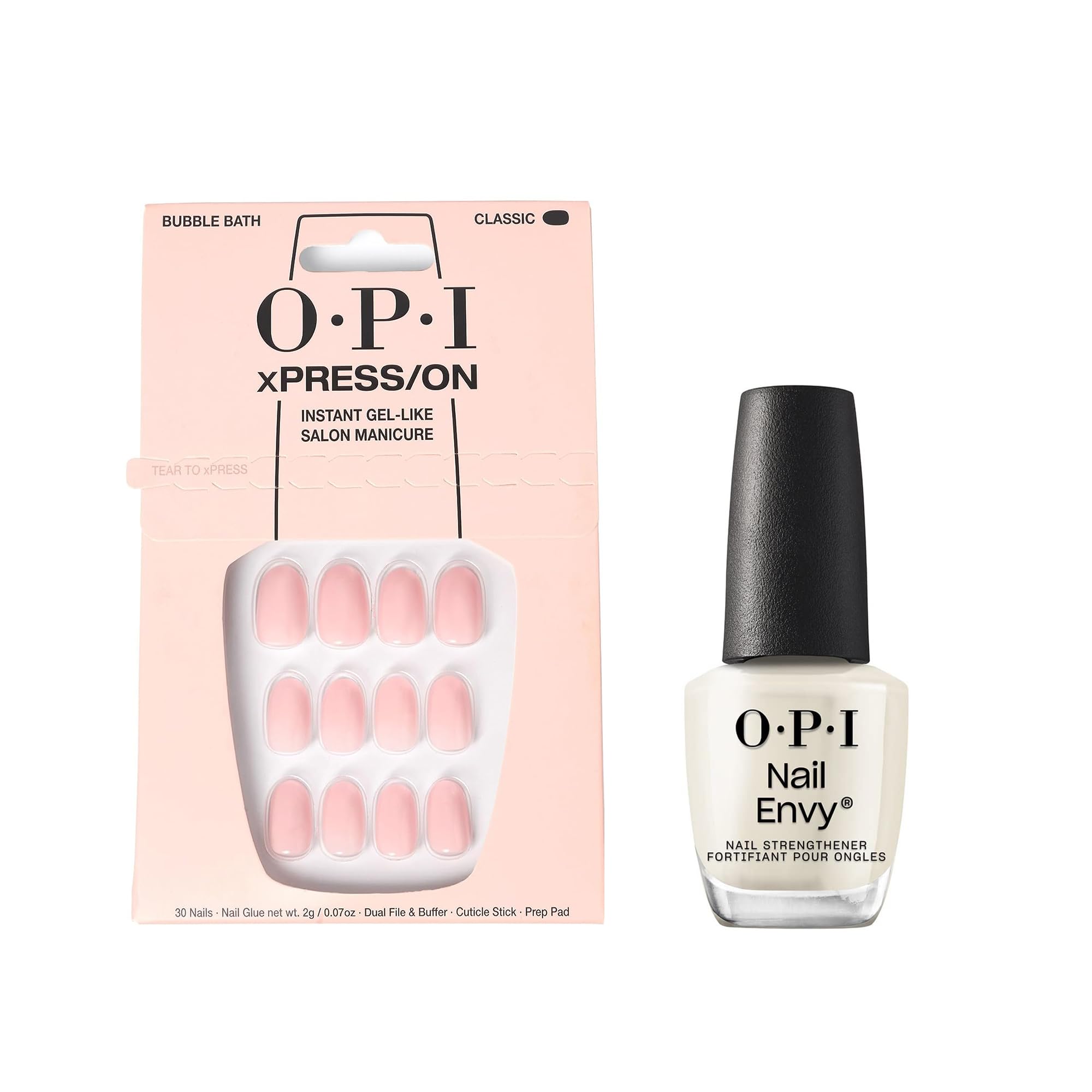 Amazon.com: Bundle of OPI xPress/On Press On Nails, With Nail Glue ...