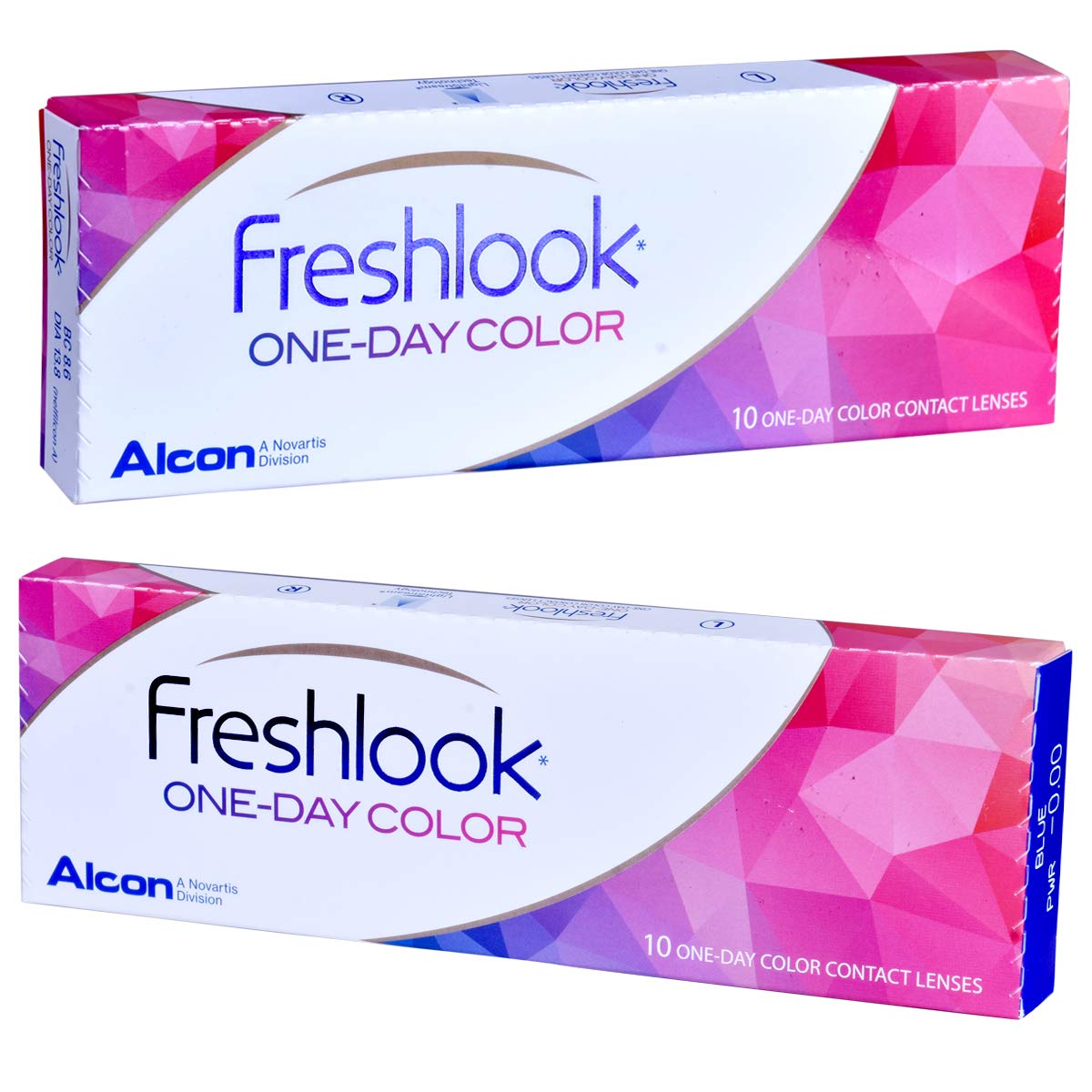 Buy ALCON Freshlook One-Day Color Powerless, 10 Lens Each (Pure Hazel ...